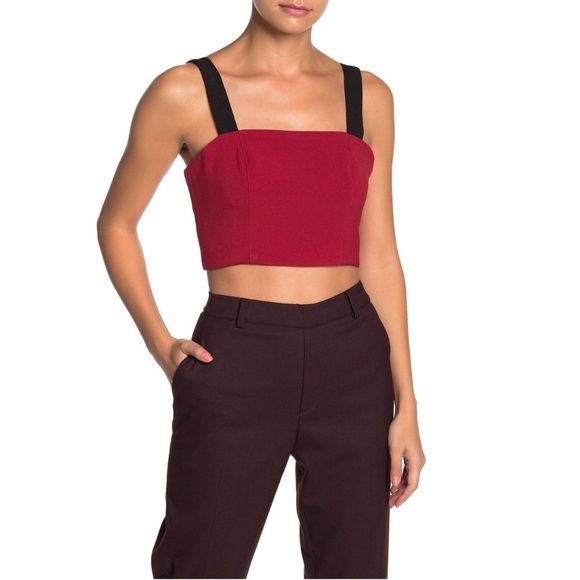 Line & Dot | Tops | Line Dot M Rosey Crop Top | Poshmark